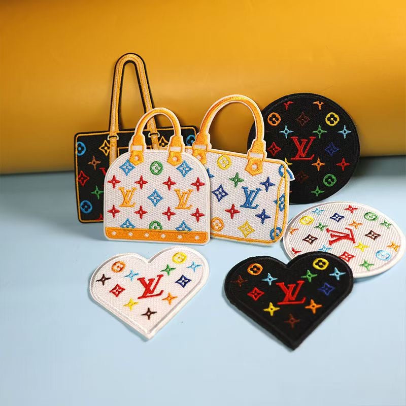 Embroidery LV Chanel Bag Patches Custom Clothing Jackets – mingfabricstore
