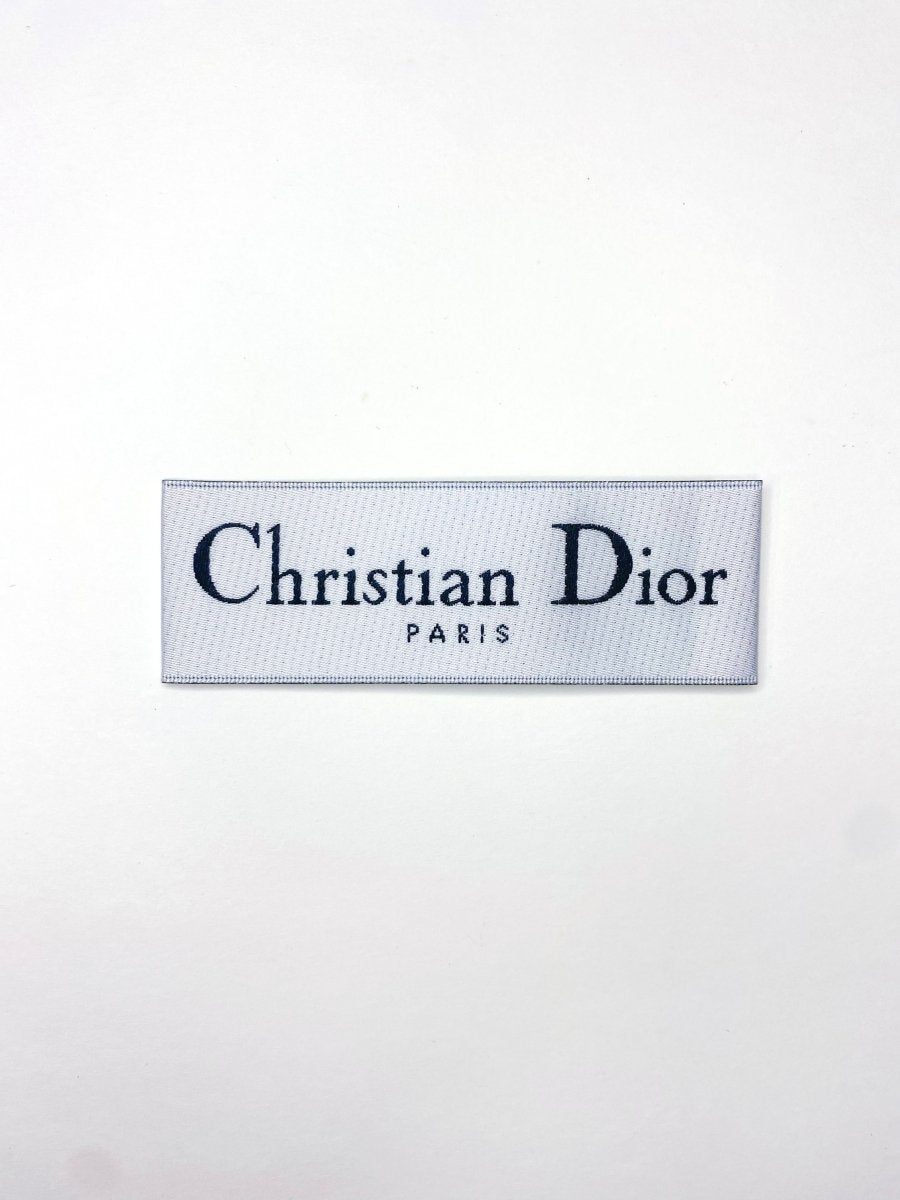 Christian Dior Label Tags for Handmade - mingfabricstore