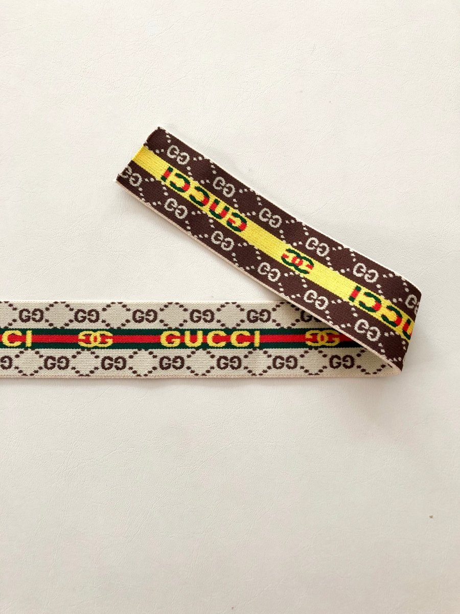 Classic GG Gucci Elastic Band Straps - mingfabricstore