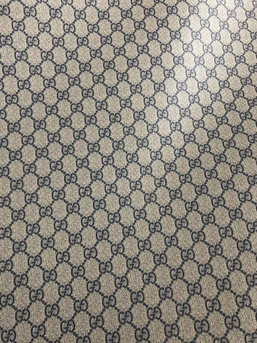 Classic Navy Gucci Vinyl Leather for Bag and Shoe Custom - mingfabricstore