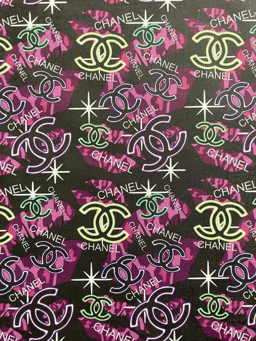 Custom Chanel Bling Leather Fabric for Upholstery - mingfabricstore