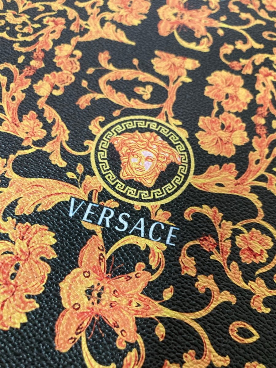 Custom Leather Versace Material for Handmade Upholstery - mingfabricstore